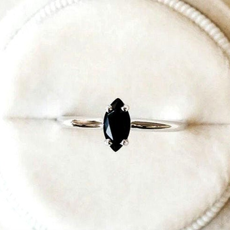 Black Onyx Ring - Etsy