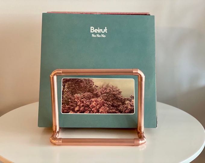 Vinyl Record Storage – Handmade With Copper Pipe - Etsy