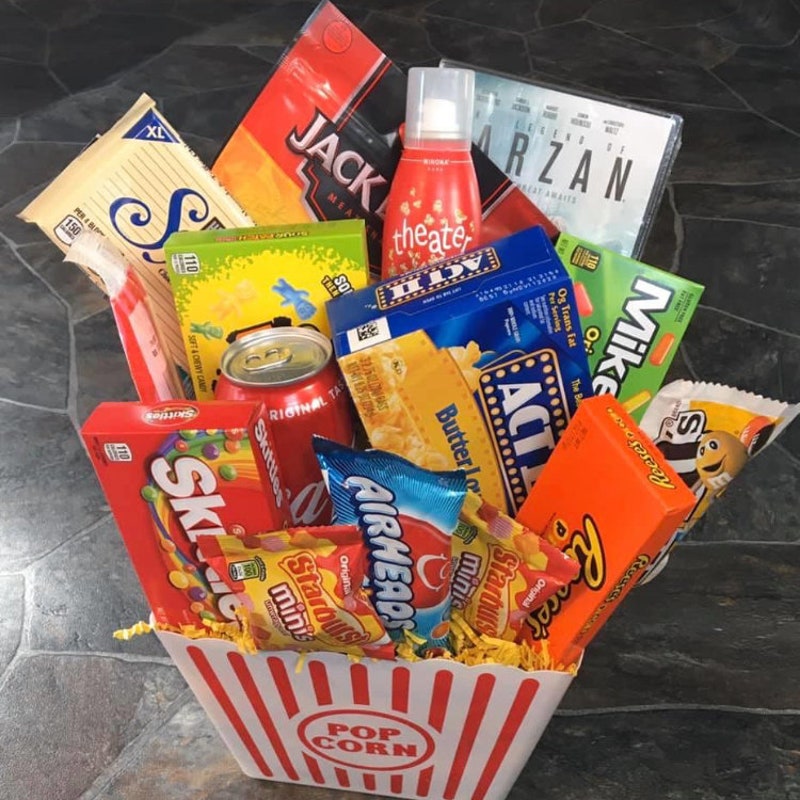 Movie Night Gift Basket - 60+ Gift Ideas for 2025