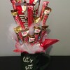 Mini Candy Bouquet Red Sweet - Etsy