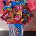 Sweet and Chewy Candy Box Bouquet - Etsy