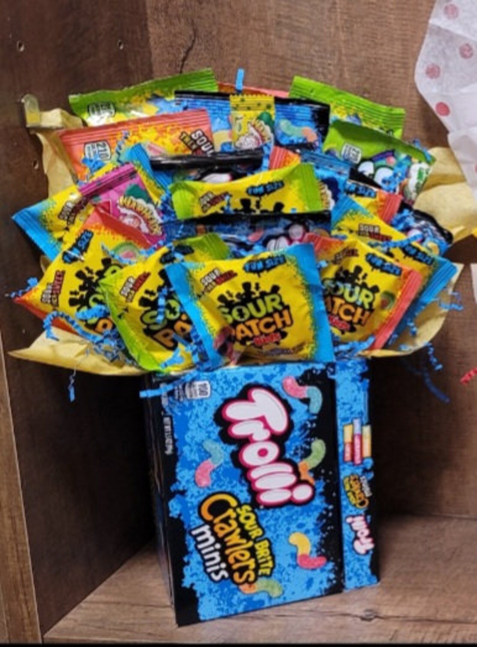 Sour Candy Box Bouquet - Etsy