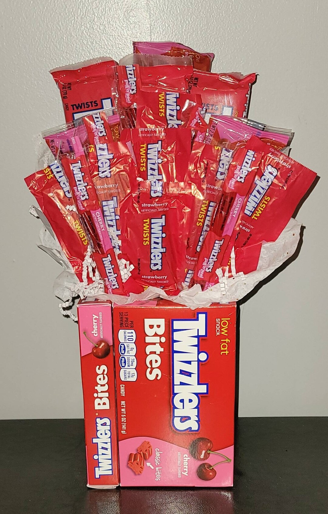 Twisted Candy Box Bouquet - Etsy