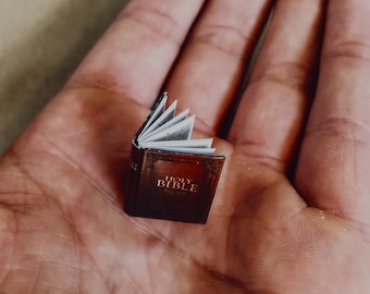 Miniature Bible | Etsy
