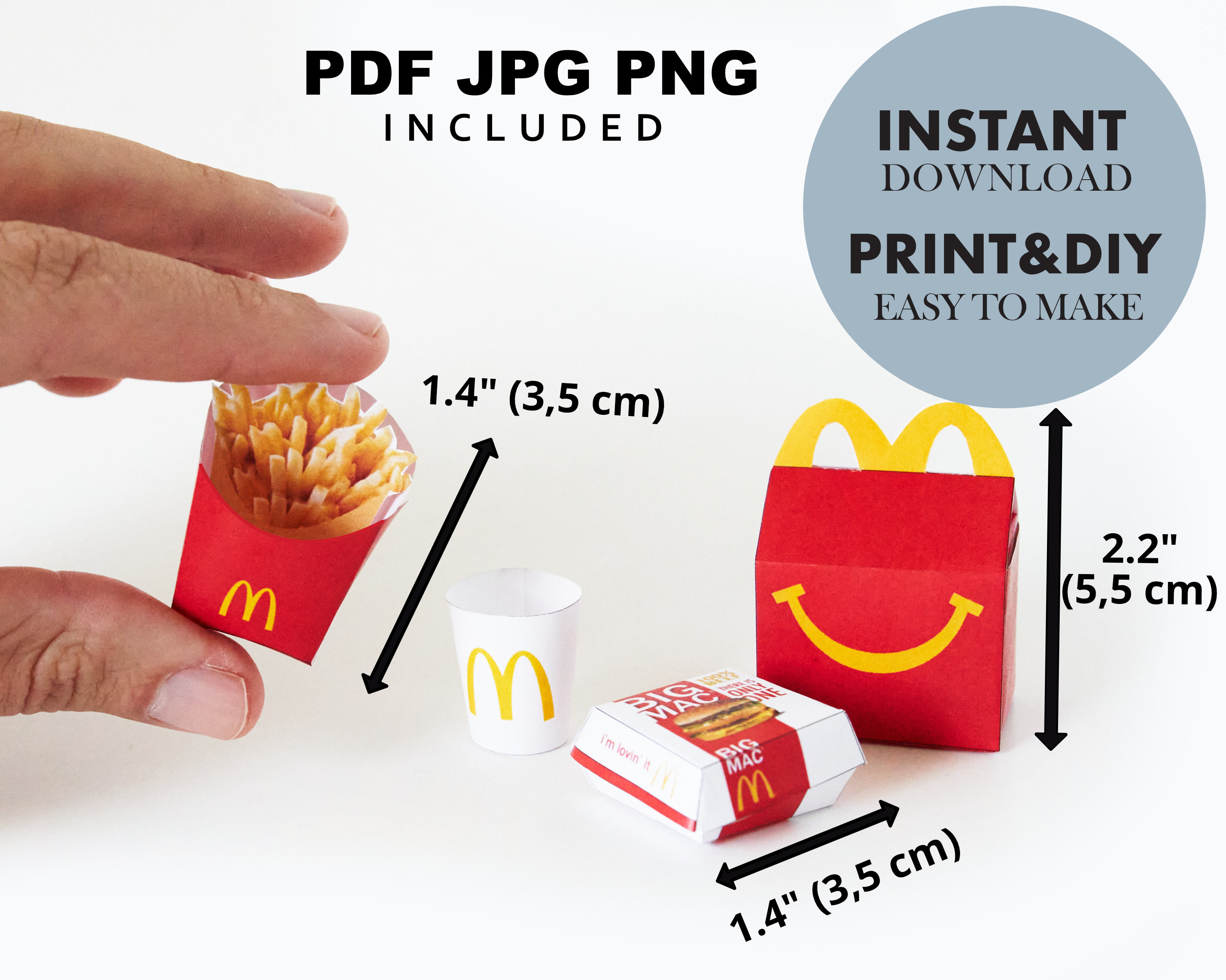 Mcdonalds Happy Meal Box Png