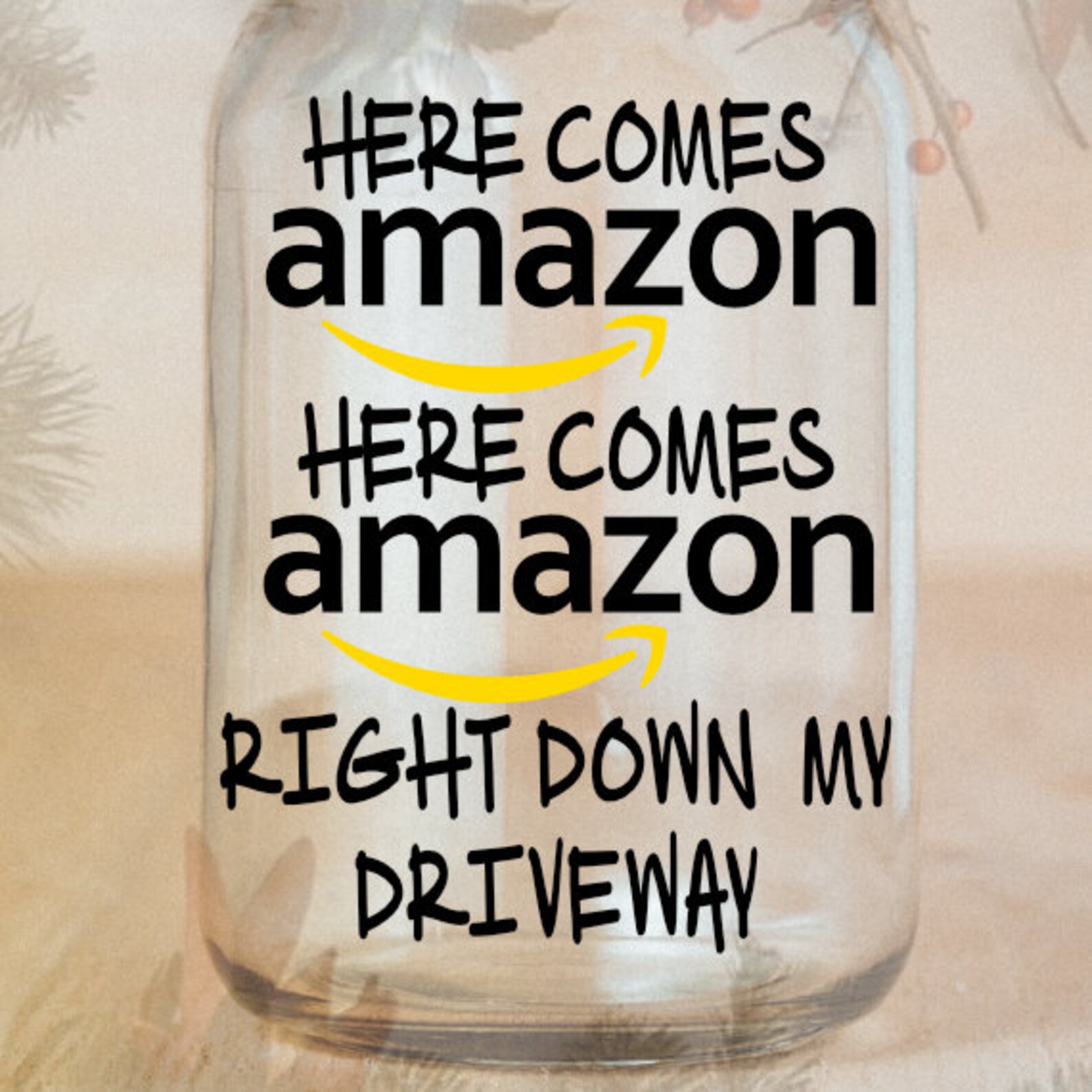 Here Comes Amazon SVG PNG PDF Design for Box and Christmas - Etsy Canada