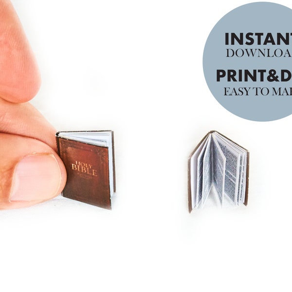 Miniature Bible - Etsy