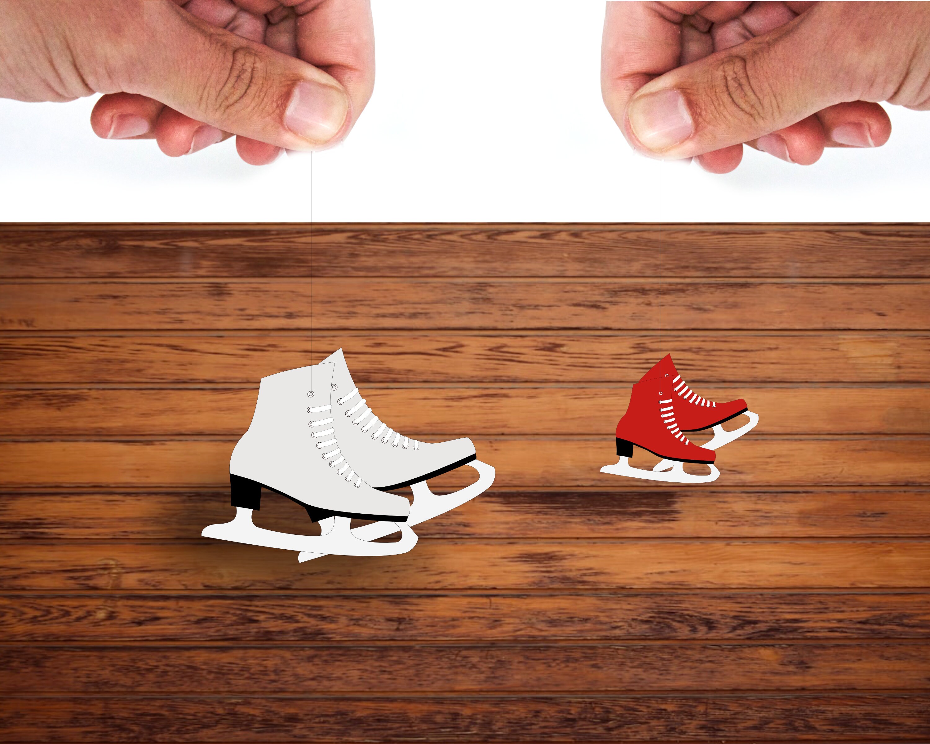 Ice Skate Template