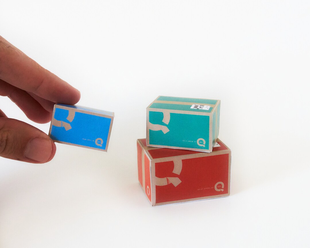 Miniature QVC Packages 1:6, Mini Printable Boxes - Etsy