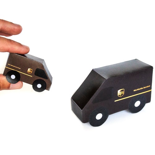 Mini Amazon Van Template DIY Printable Download - Etsy