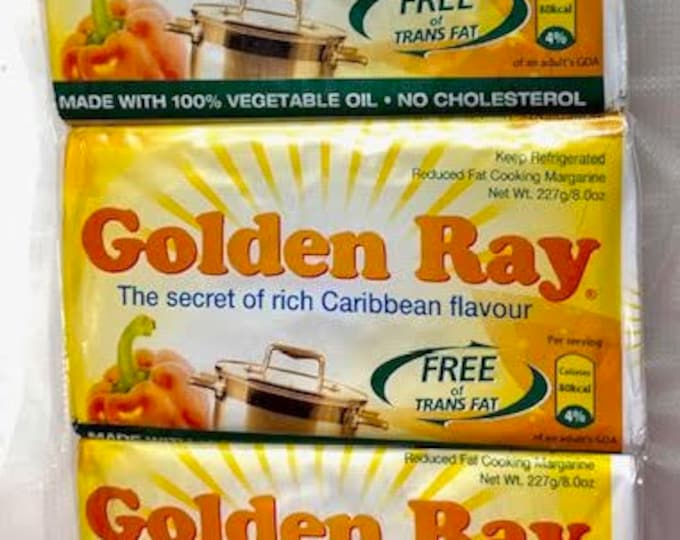 Golden Ray Cooking Margarine 8 Oz (pack of 3) - Etsy