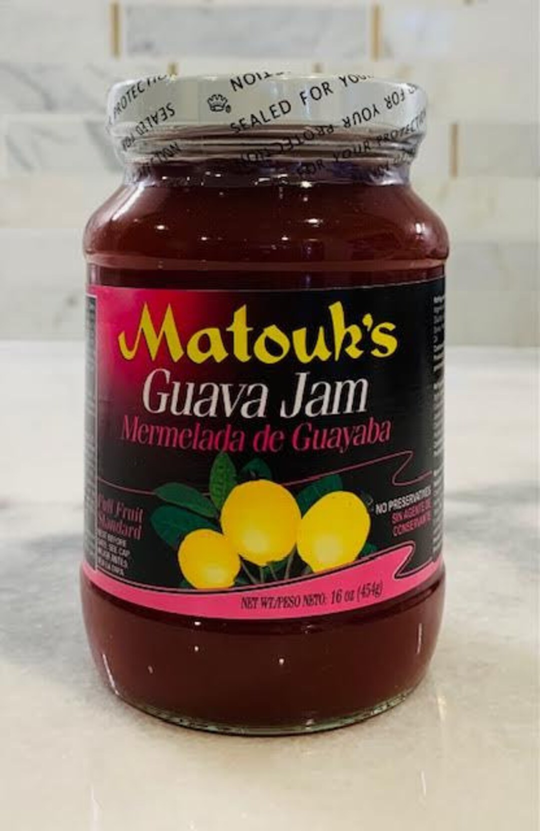 Matouk's Gauva Jam 16 Oz 45 Gm - Etsy