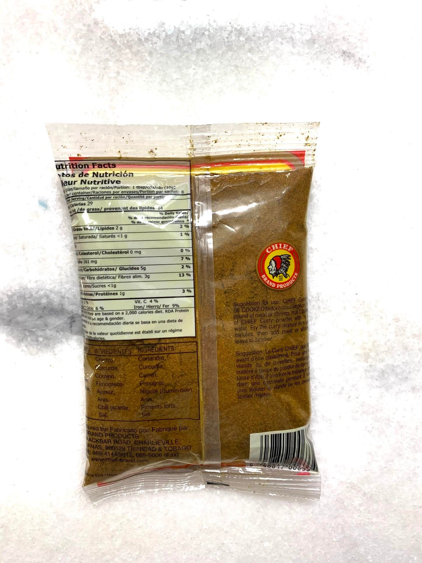 Chief Hot & Spicy Duck/Goat Curry Powder 85g 3oz | Etsy