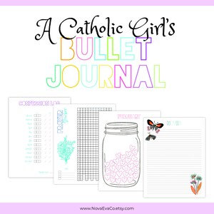 A Catholic Girl's Bullet Journal - Etsy