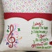 Reading Pocket Pillow, Scripture Verse, Music Note Pillow, Bedroom ...