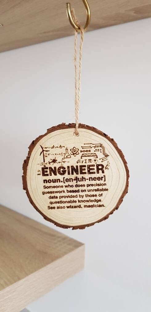 Funny Engineer Sign / Plaque, Laser Engraved - Etsy UK