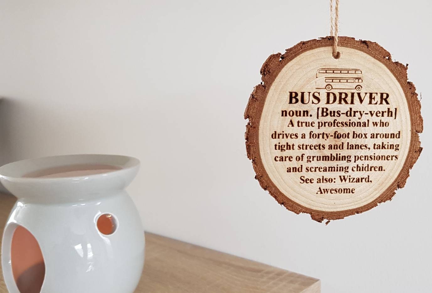 Funny Bus Driver Sign, Laser Engraved - Etsy