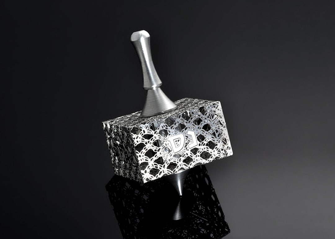 Handmade Stainless Steel Lace Dreidel - Modern Hanukkah Decor - Etsy