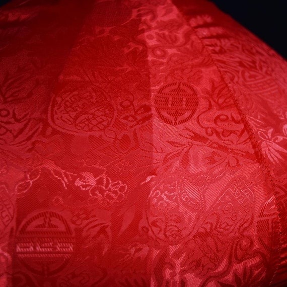 Diamond Shaped Extra Large Red Vietnamese Silk Lantern Lanterns ...
