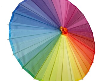 Rainbow Parasol | Etsy
