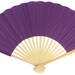9 Dark Purple Silk Hand Fans for Weddings 10 Pack - Etsy
