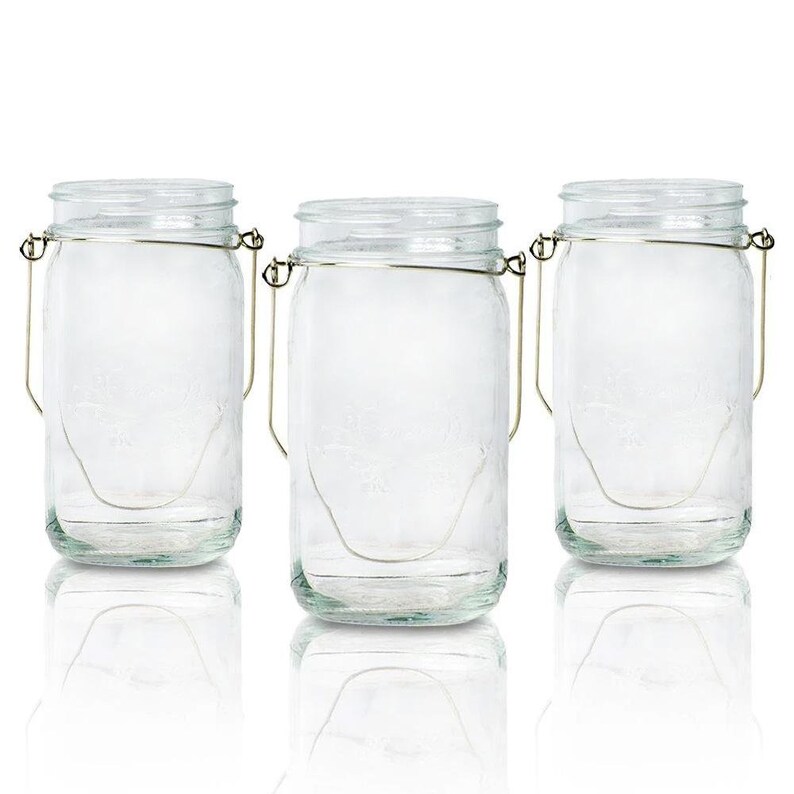 6-pack Mason Jars With Handle for DIY Crafts 16oz / 32oz - Etsy