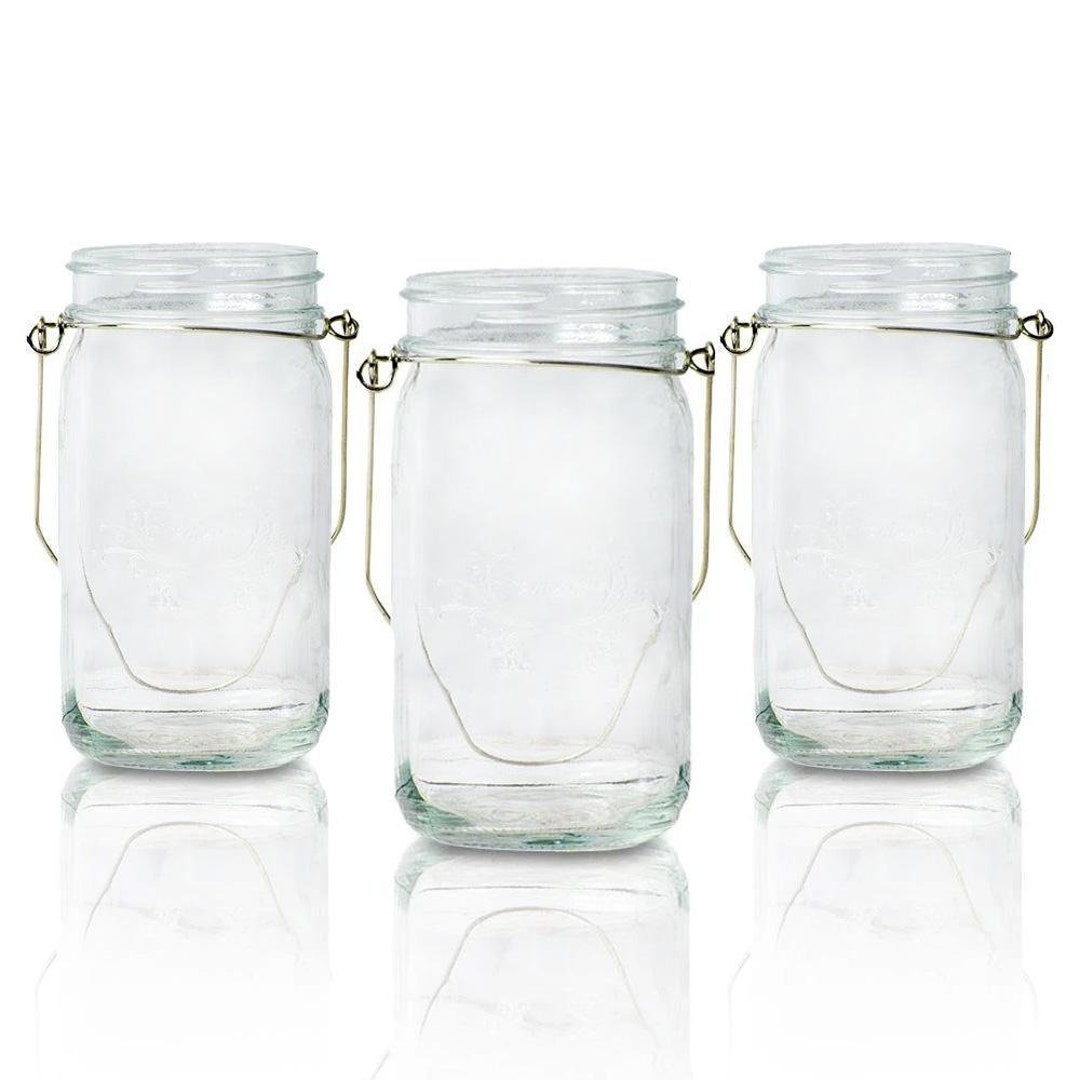6-pack Mason Jars With Handle for DIY Crafts, 16oz / 32oz Various ...