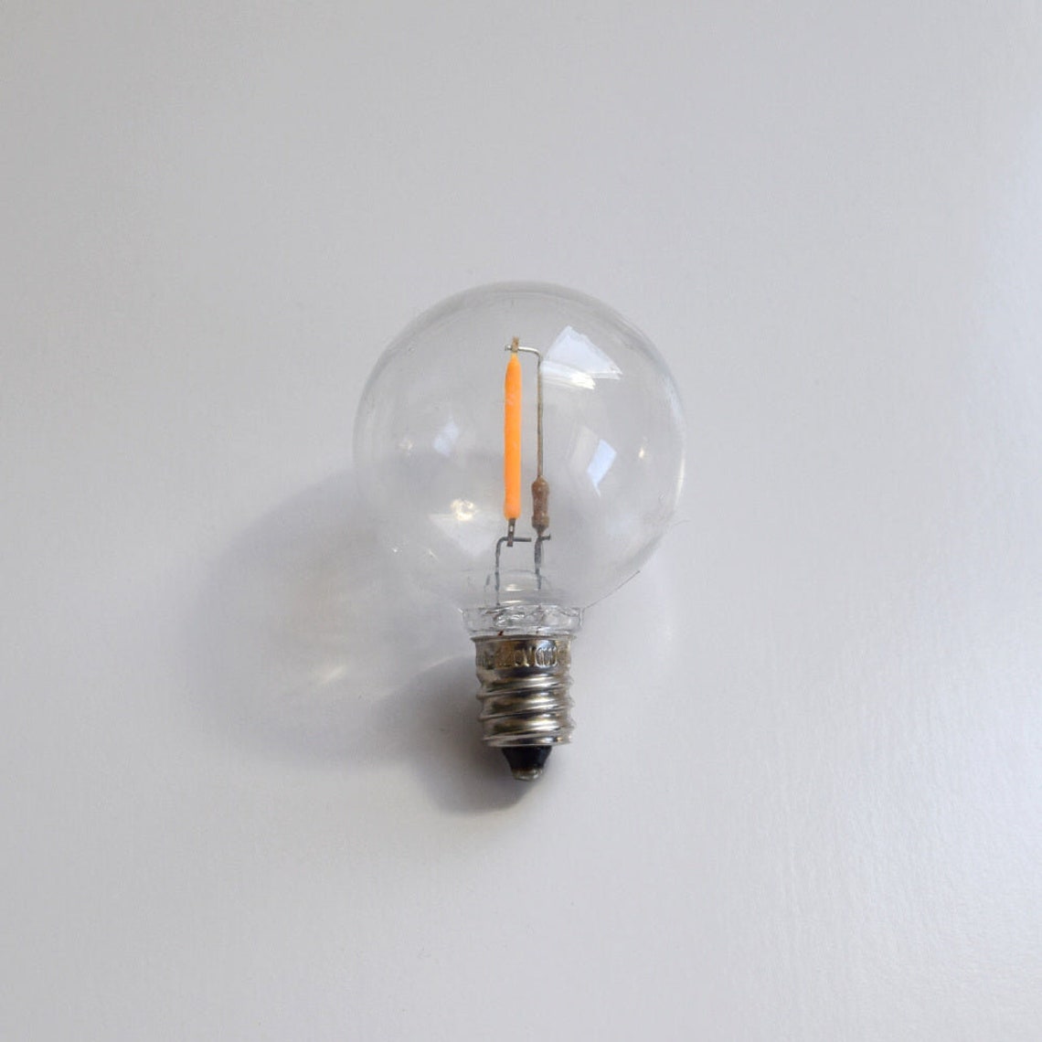 Led Filament G40 Globe Shatterproof Energy Saving Light Bulb - Etsy