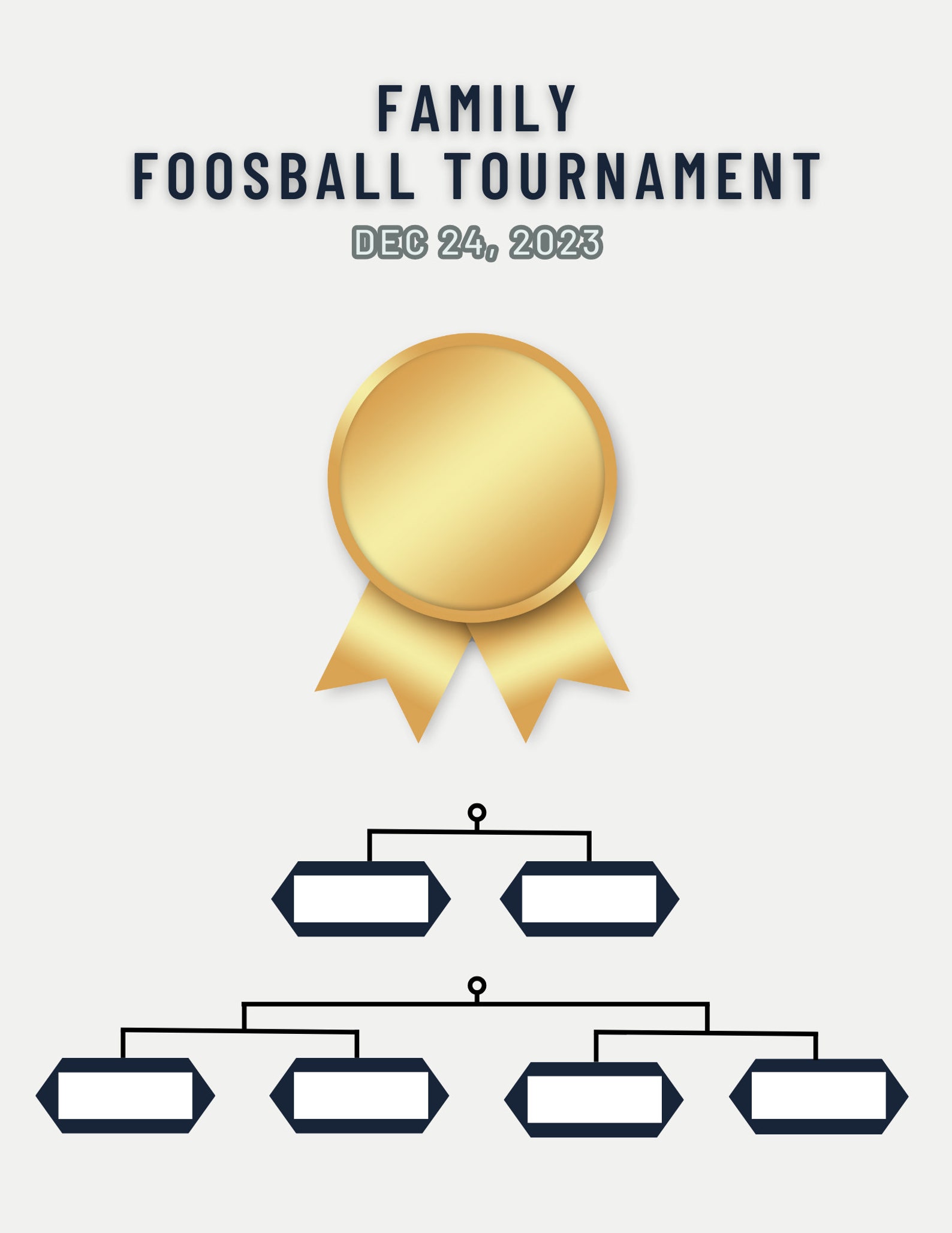 Game Night Tournament Bracket Customizable - Etsy