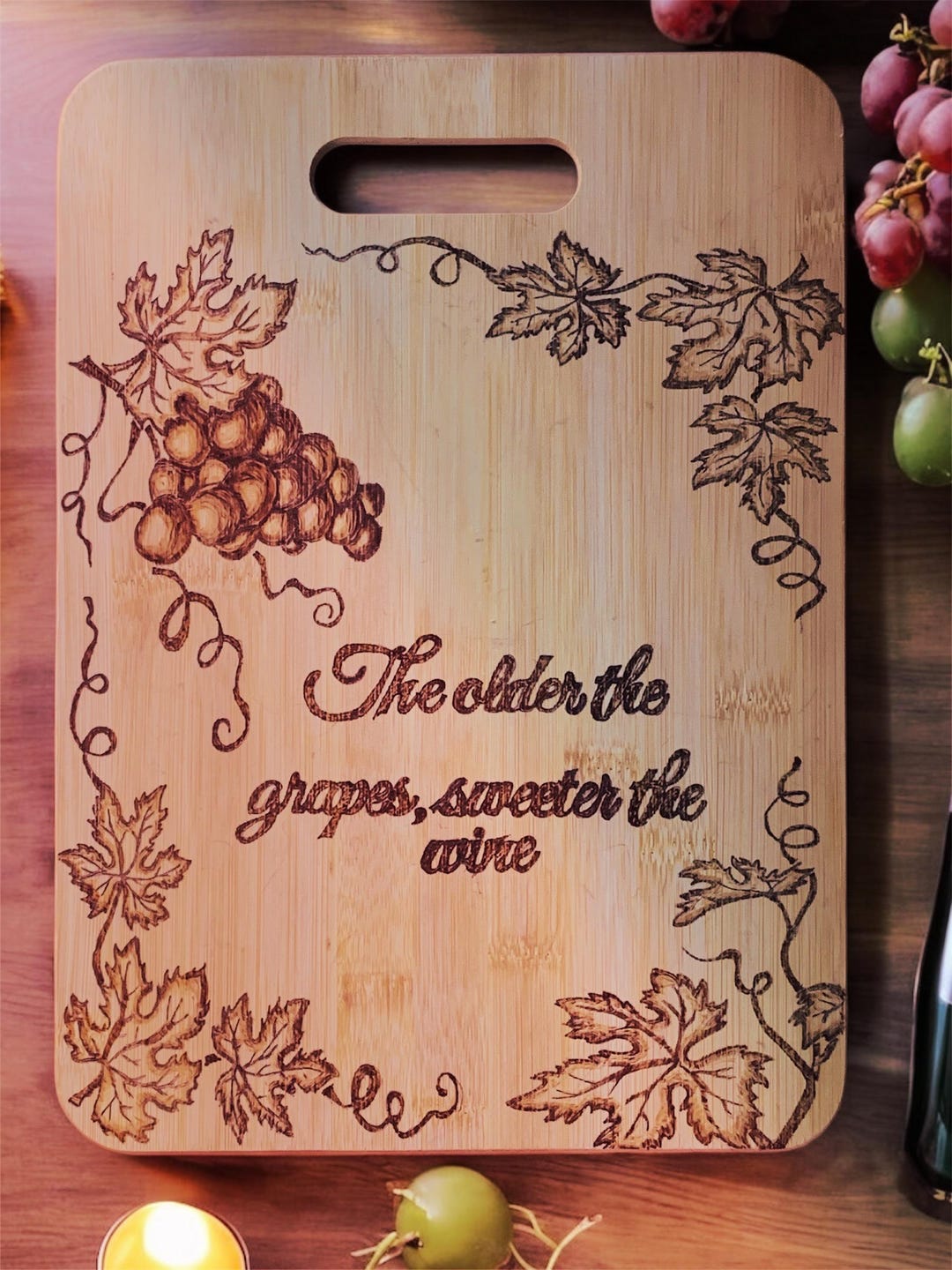 Custom Personalized Large Wood-burning Cutting Board - Etsy