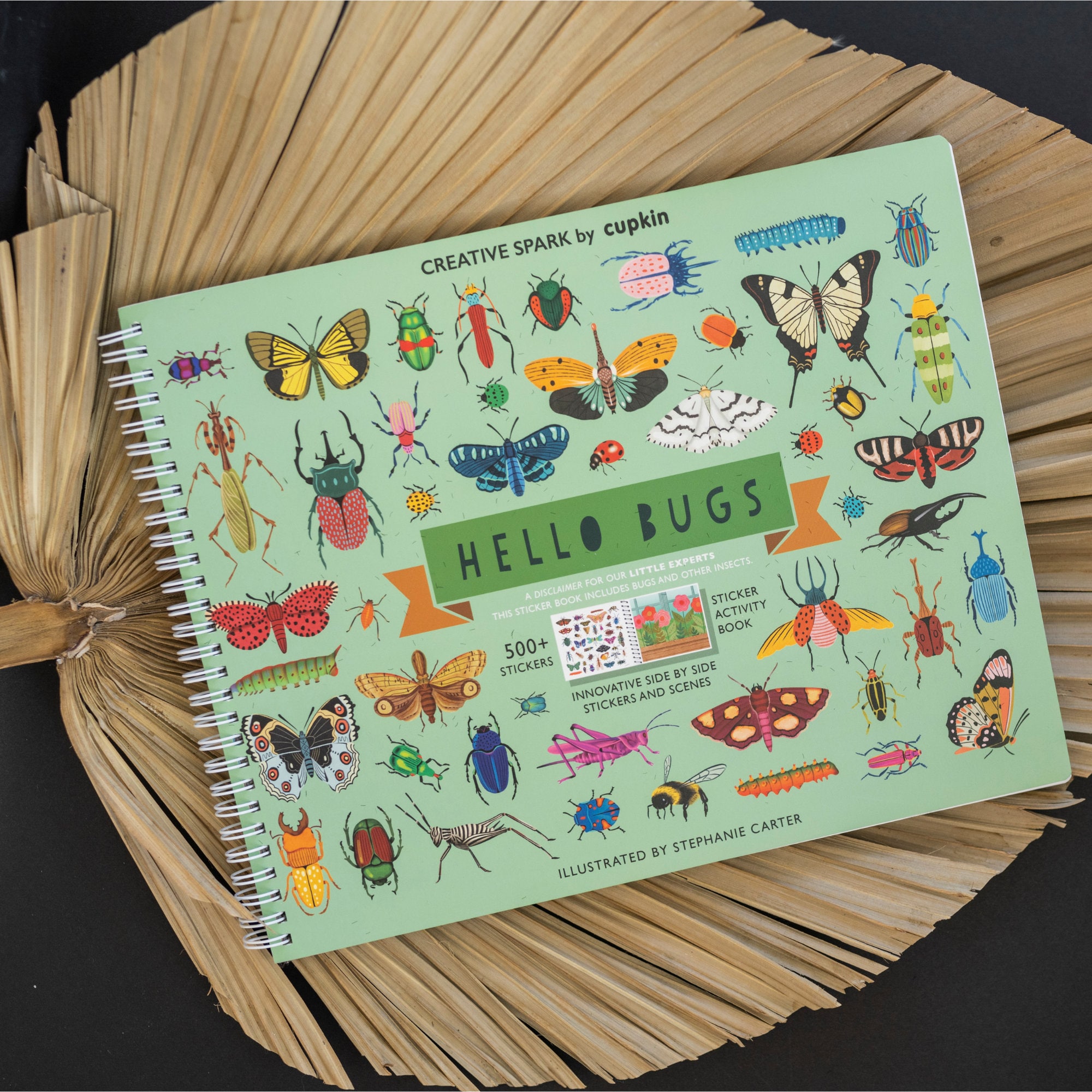Hello Bugs & Insects Sticker Coloring Book 500 Stickers 12 - Etsy UK