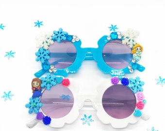 Frozen Sunglasses - Etsy