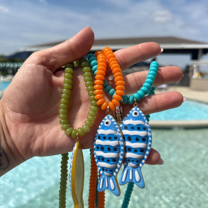 Trendy Fish Necklace - Etsy