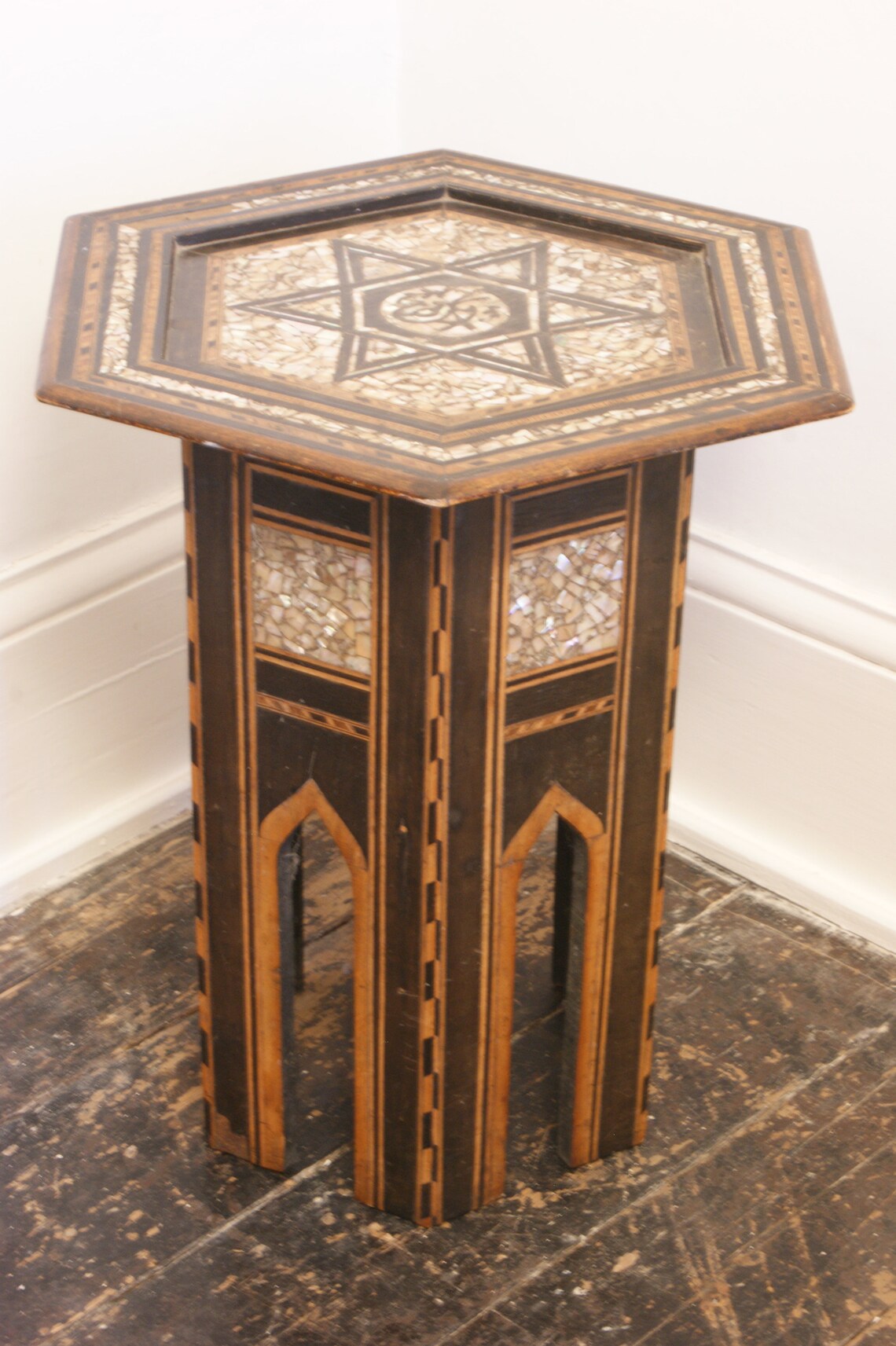 Handmade Middle Eastern Coffee Table With Mother of Pearl - Etsy UK