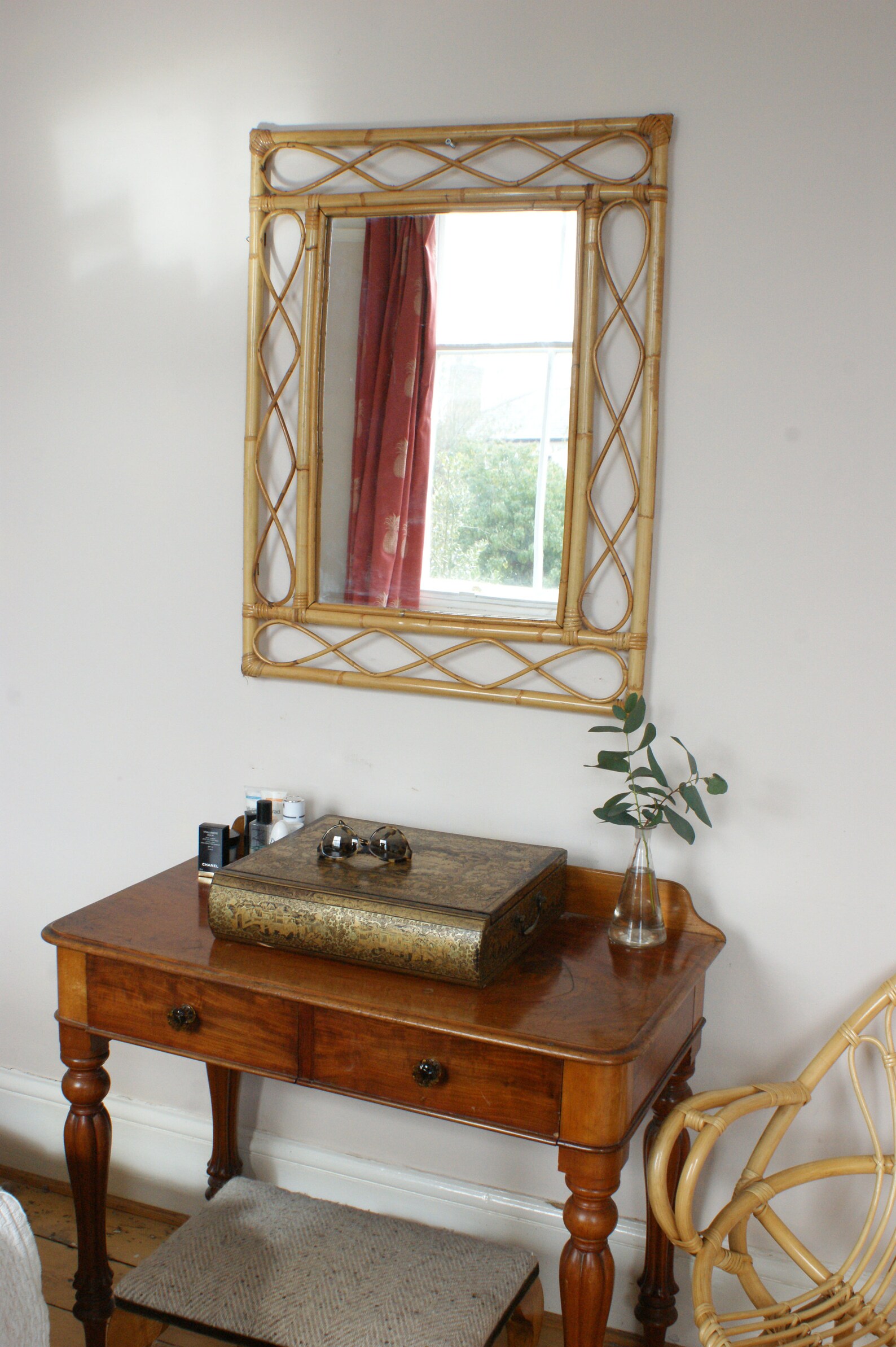 Bamboo / Cane Mirror - Etsy UK