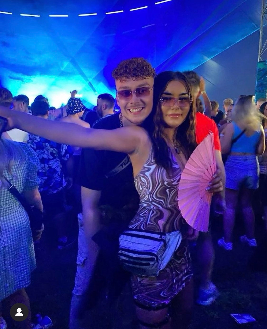 Pink Fan / Hand Folding Fan / Rave / Festival / Party / | Etsy UK