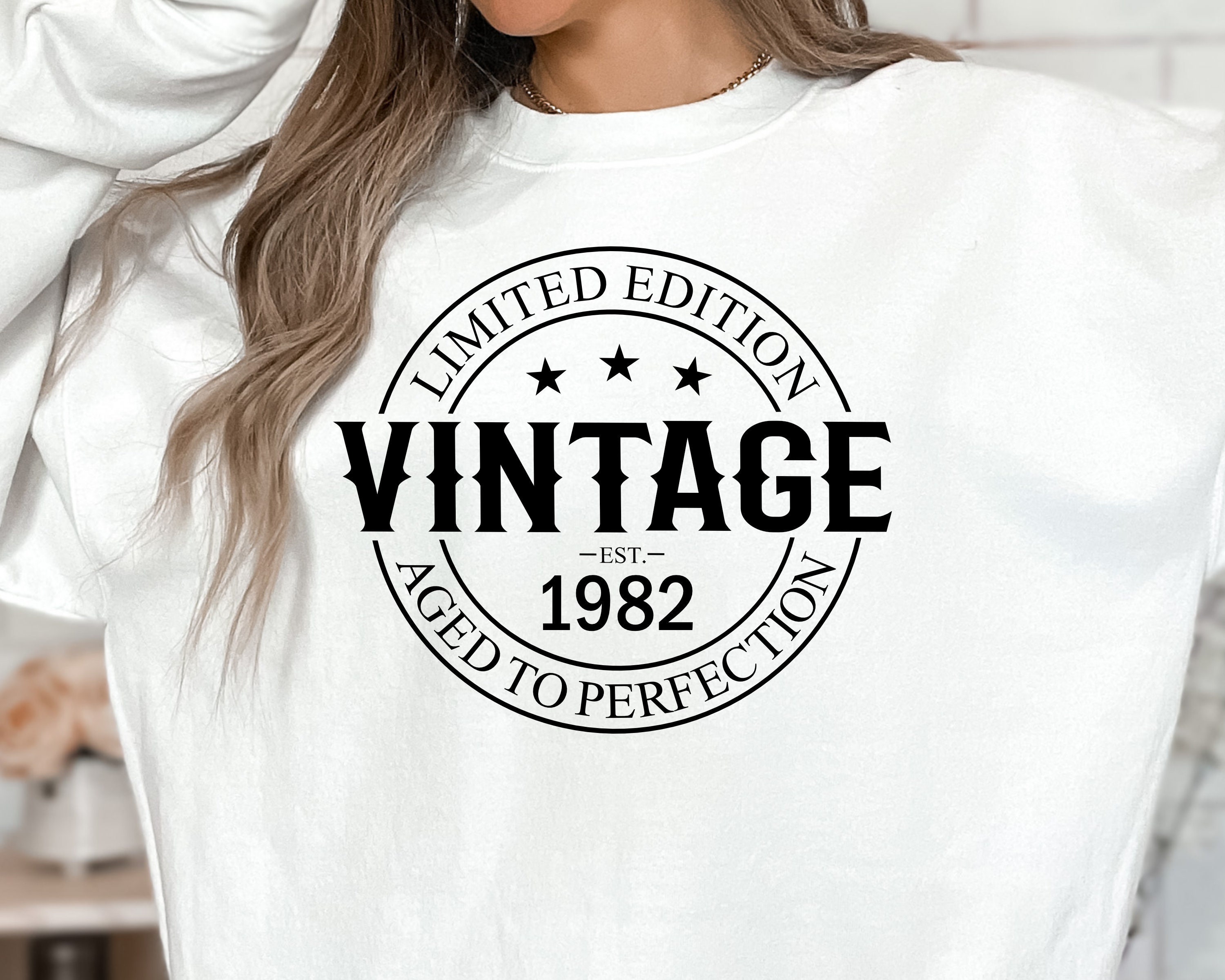 Custom Vintage Birth Year SVG Birthday SVG 40th Birthday - Etsy