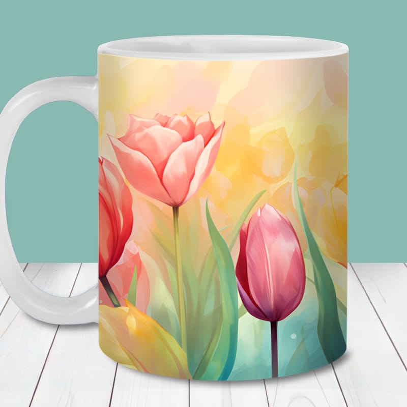 Tulip Stencil - Etsy
