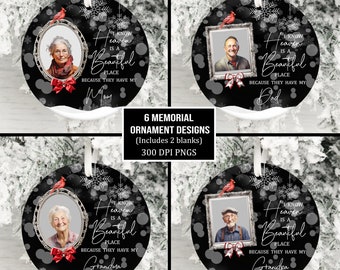 Cardinal Memorial Ornament PNG, Personalized Remembrance Ornament ...