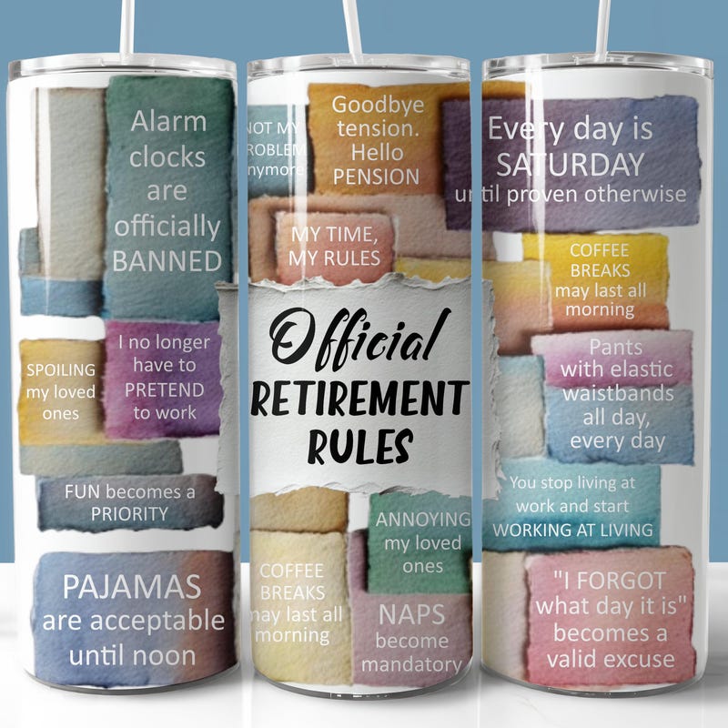 Retirement Wrap Men - Etsy
