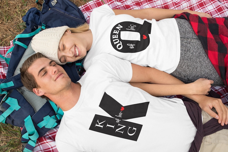 Couples Shirts SVG Bundle Matching Shirt SVG Married Couple - Etsy