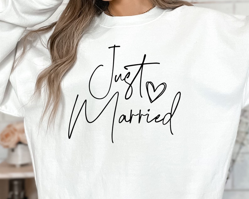 Just Married SVG, Married Sign SVG, Wedding Svg, Married Shirt Svg ...