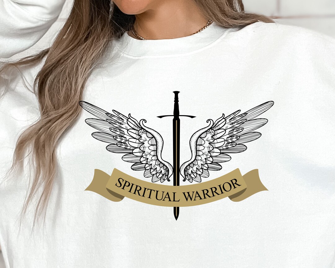 Spiritual Warrior SVG, Sword With Wings Svg, Inspirational Svg ...