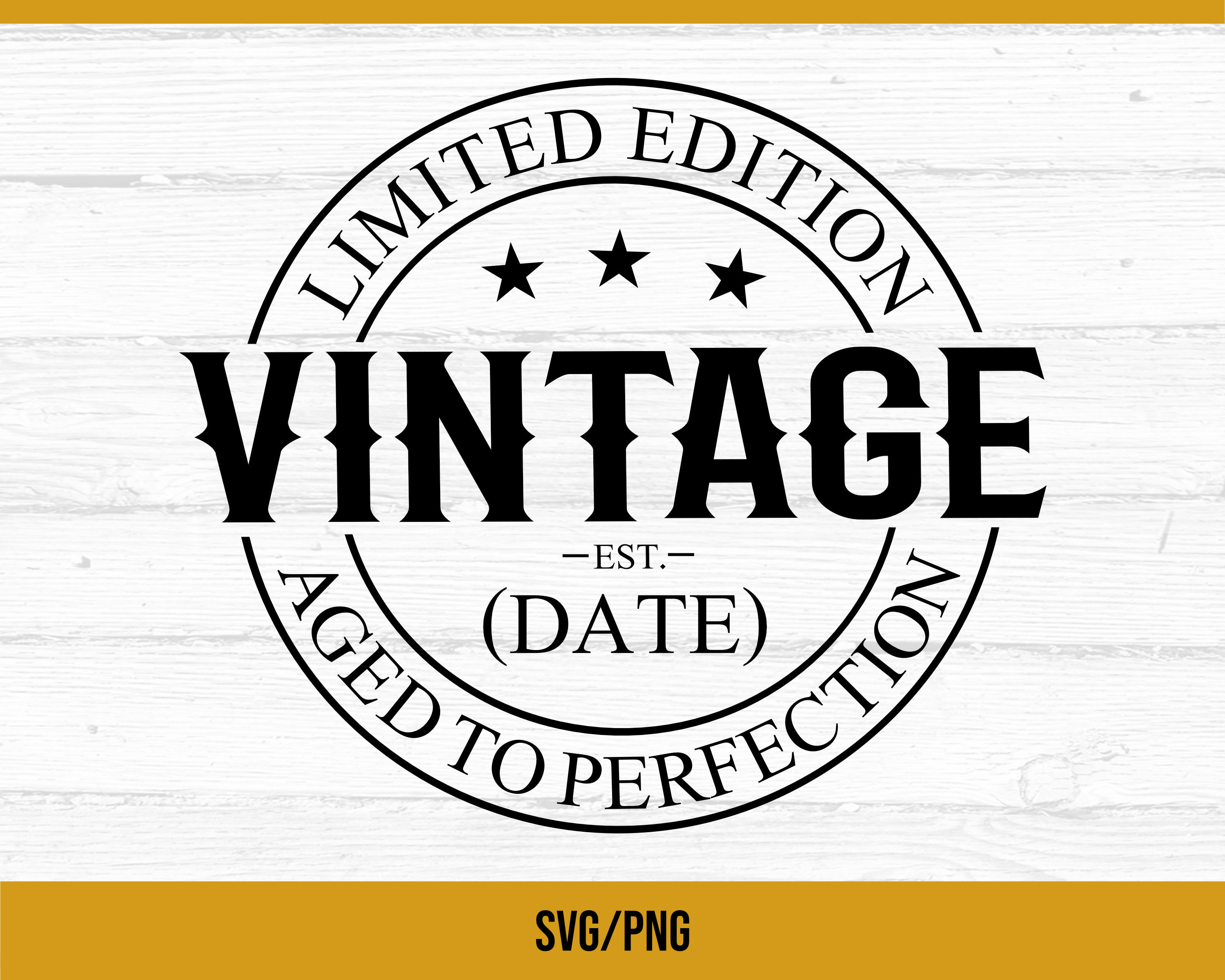 Custom Vintage Birth Year Svg Birthday Svg 40th Birthday Etsy