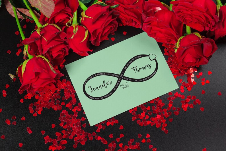 Infinity Wedding Vows SVG Wedding SVG Marriage Vows Svg - Etsy
