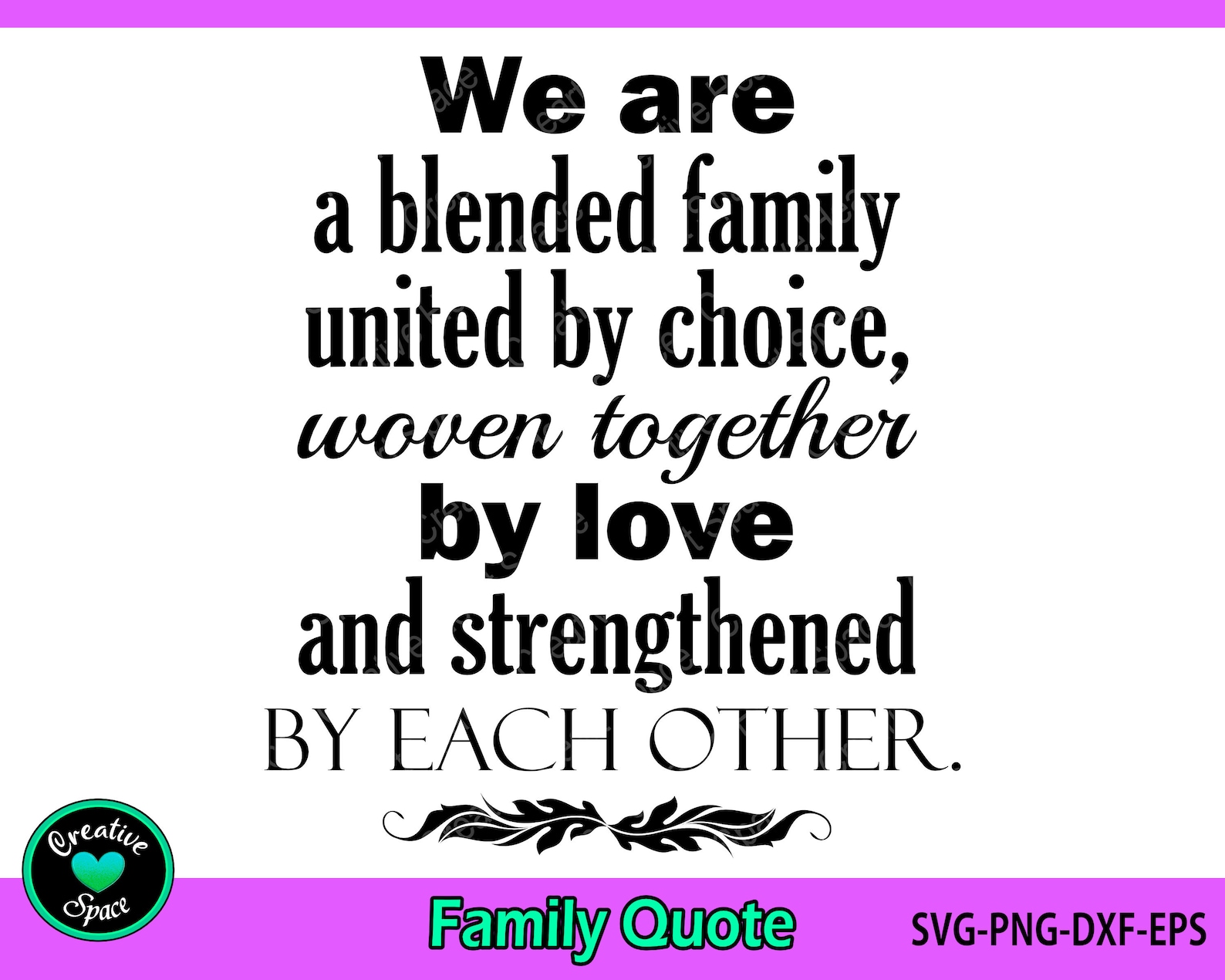 Family Quote SVG Family Sign Svg Blended Family Svg - Etsy