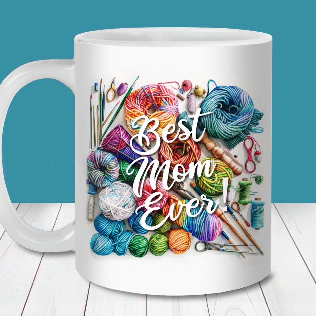 Best Mom Ever Mug Wrap, 11oz and 15oz Mug Template, Instant Download ...