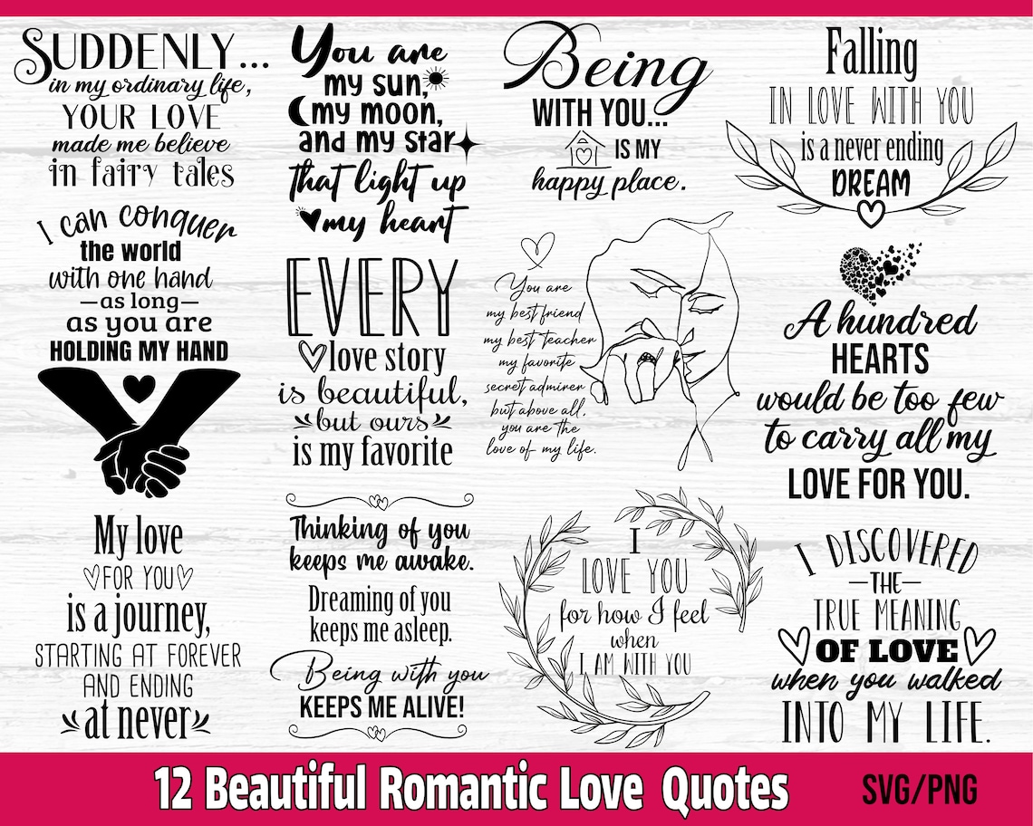 Romantic Love Quotes SVG Bedroom Sign SVG Romantic Sign Svg | Etsy