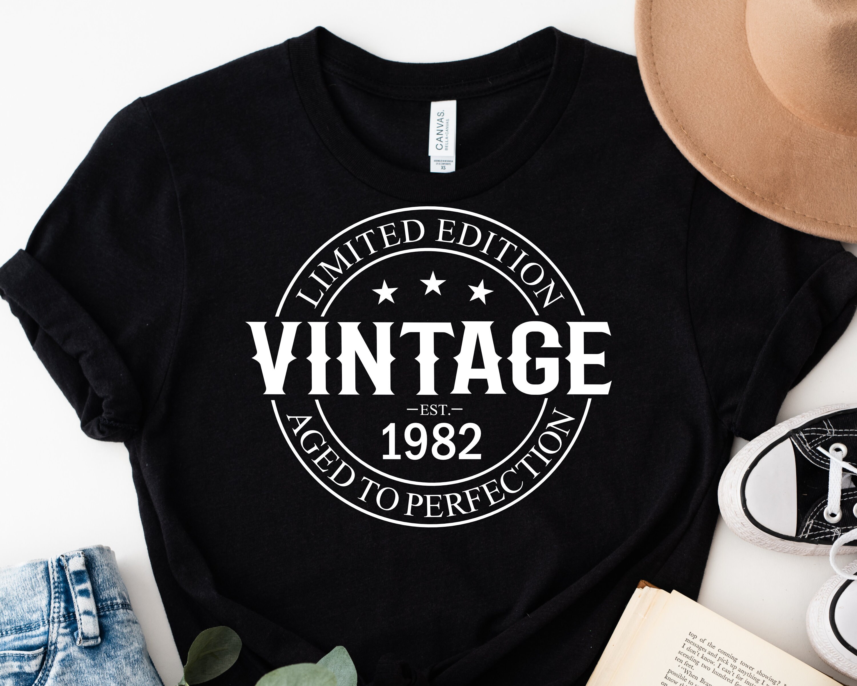 Custom Vintage Birth Year Svg Birthday Svg 40th Birthday Etsy