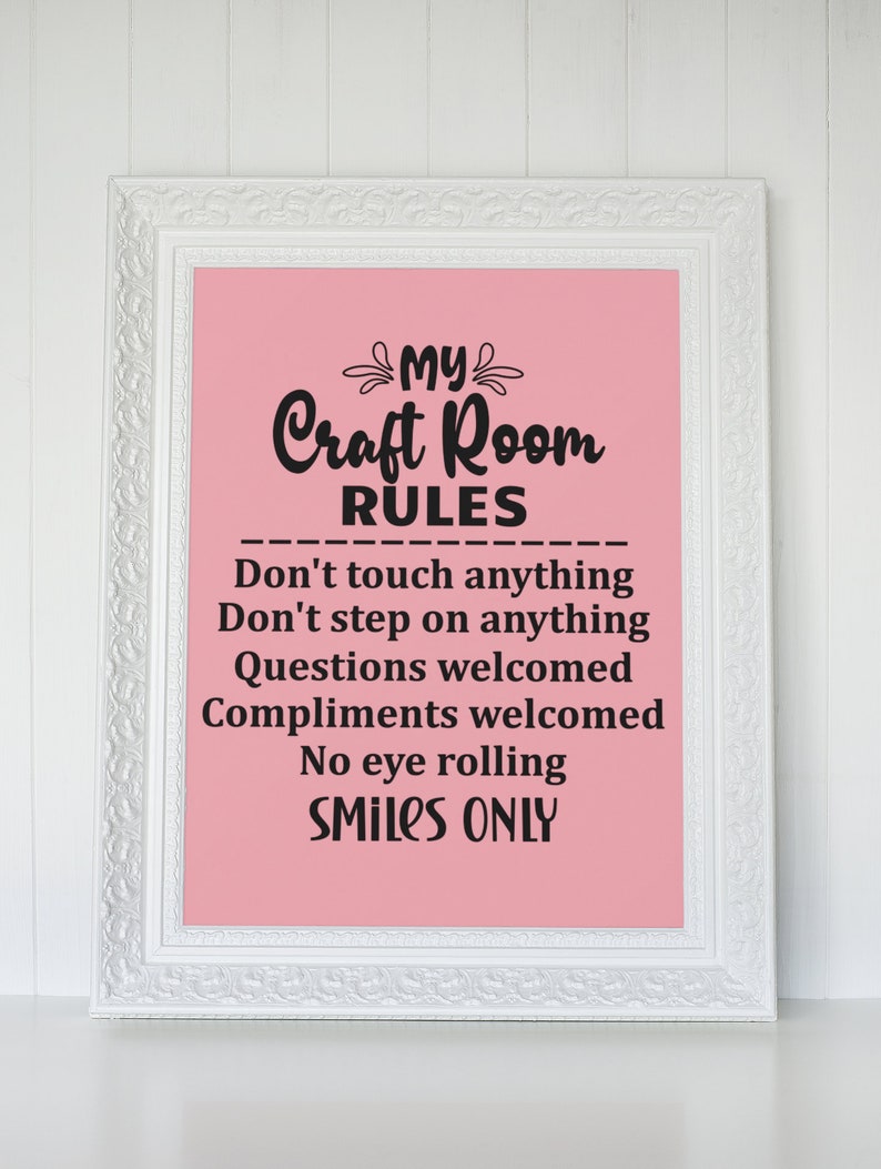 Craft Room Sign SVG Bundle Craft SVG Crafting Svg Craft - Etsy